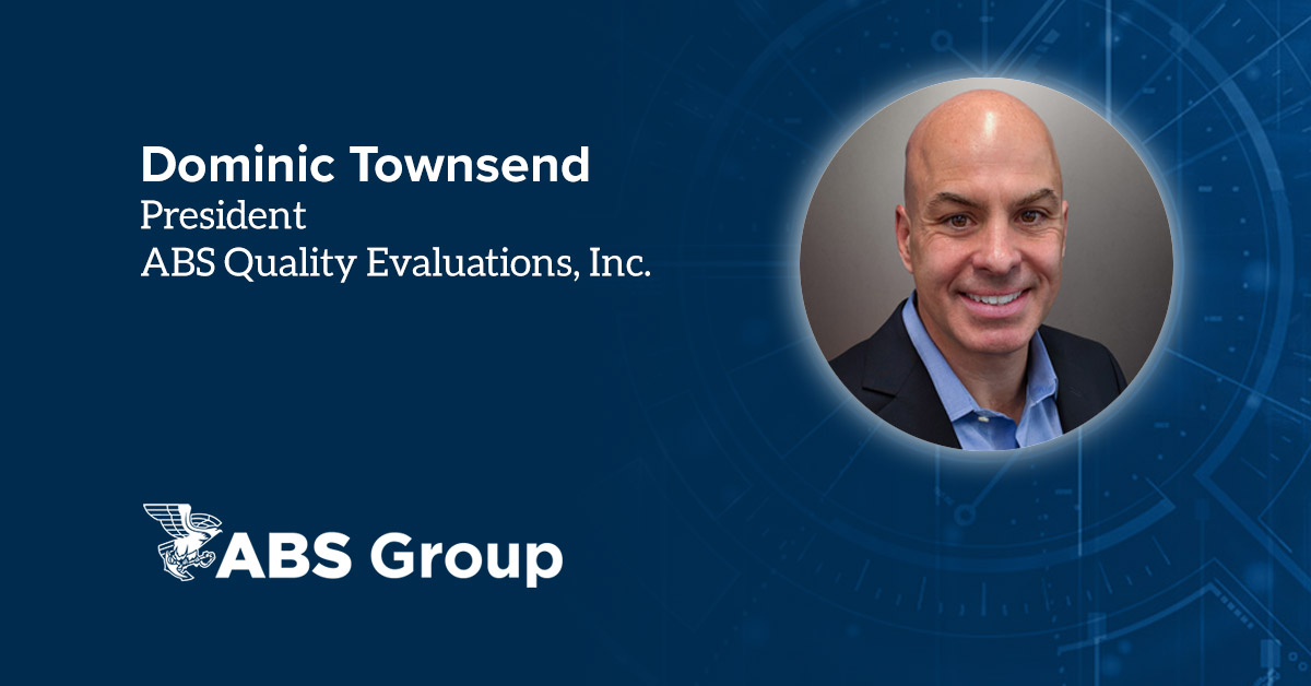 Meet Dominic Townsend | ABS Group & ABS QE