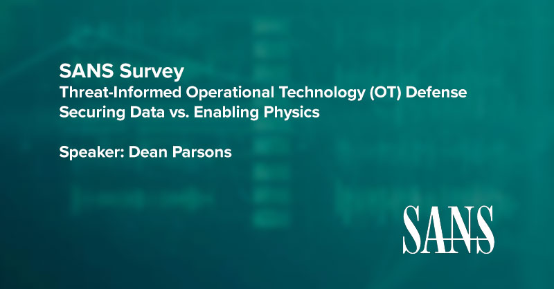 Threat-Informed Operational Technology (OT) Defense